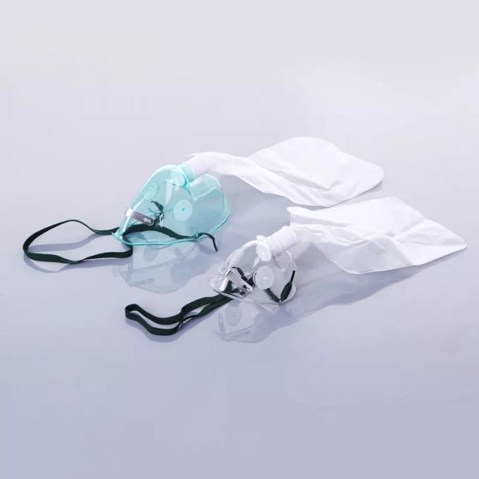 Non Rebreather Medical Venturi Oxygen Mask With Reservoir Bag