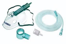 Medical Venturi Oxygen Mask With Different Color Diffuser For Curing ...