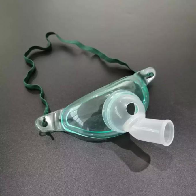 Disposable Medical Tracheostomy Mask Oxygen Trachotstomy Mask