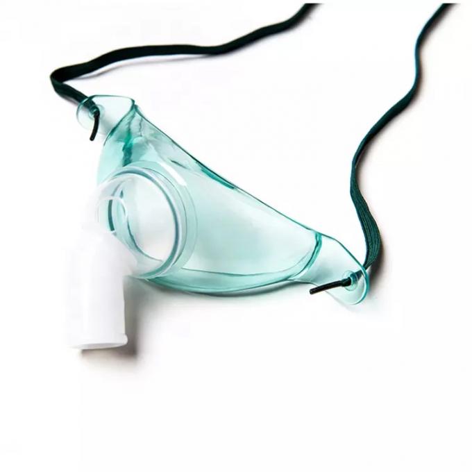 Disposable Medical Tracheostomy Mask Oxygen Trachotstomy Mask