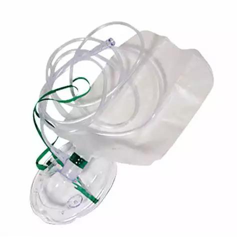 Medical Grade Pvc Non-Rebreather Oxygen Mask Adult Oxygen Mask