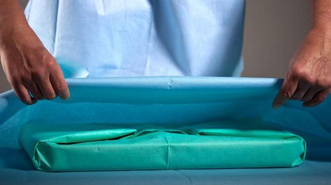 100% Pure Wood Pulp Medical Consumables Medical Crepe Paper