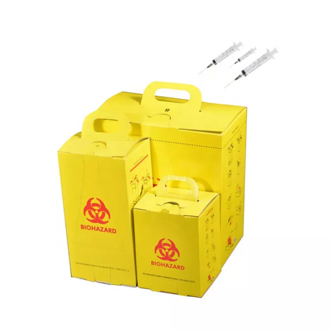 Sharp Container Medical Consumables 5L Medical Biohazard Safety ...