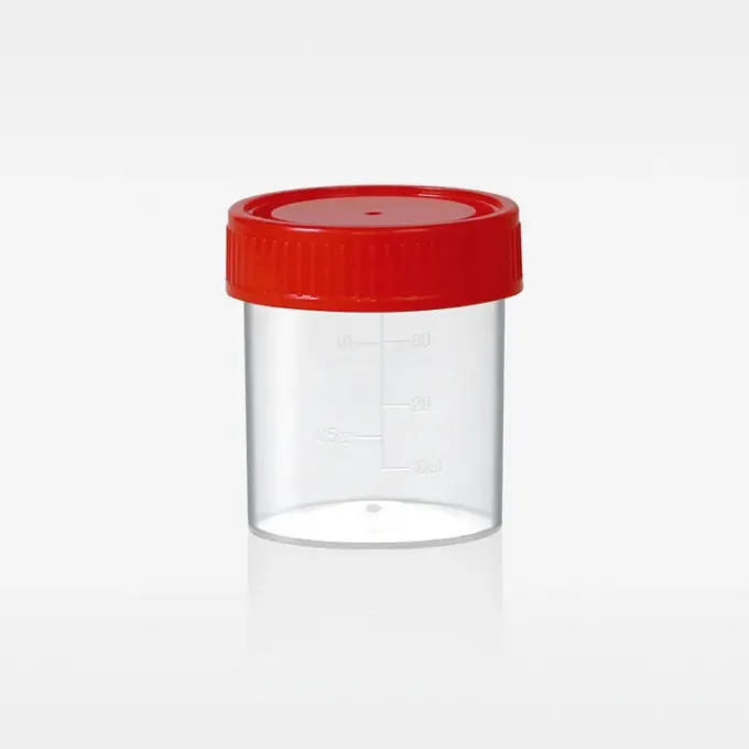 40ml/60ml Graduated Urine Collection Container Urine Sample Cup