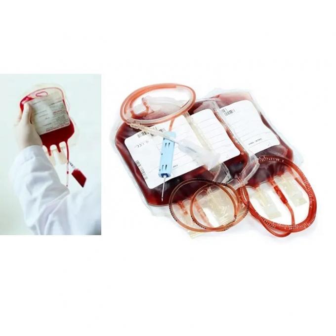 CE/ISO 13485 Medical Disposable 450ml 500ml Single CPDA Blood ...