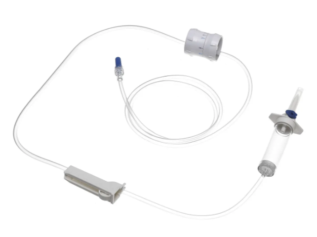 IV Infusion Set With Regulator IV Tubing Flow Regulator With Y Port ...
