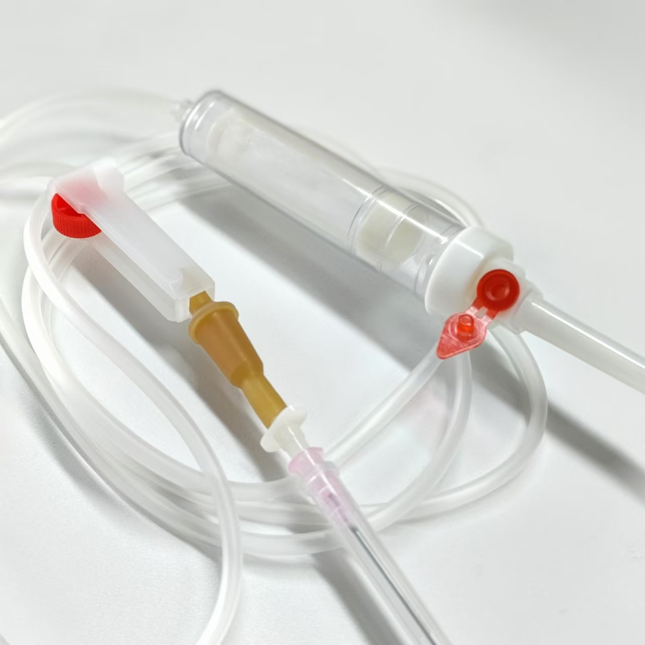 Disposable Blood Transfusion Set With Hypodemic Needle Luer Lock ...